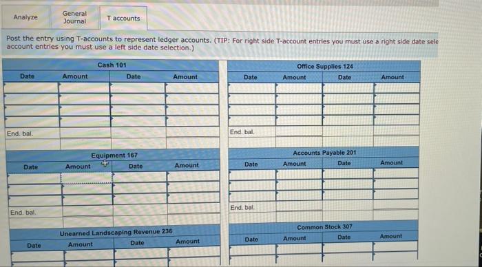 Solved For each transaction (1) analyze the transaction | Chegg.com