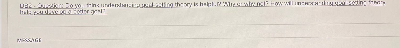 Solved DB2 - ﻿Question: Do you think | Chegg.com