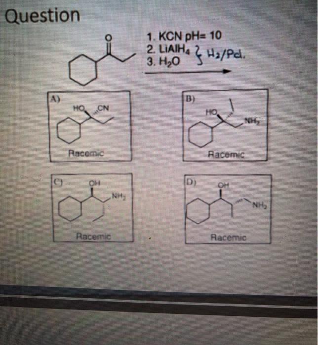Solved can you explain how to do this reaction if it was | Chegg.com