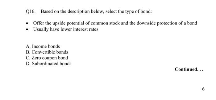 Solved Q13. A conditional market order whereby the investor | Chegg.com