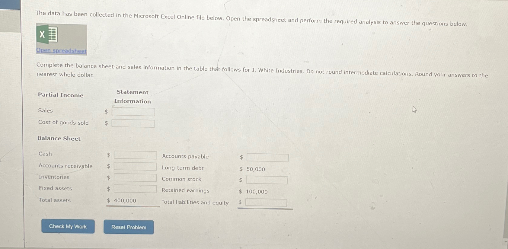 The data has been collected in the Microsoft Excel | Chegg.com