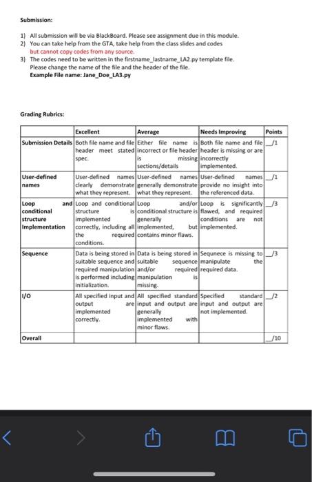 Solved .-3 of 3 Due: during tablas directed by the Lab | Chegg.com