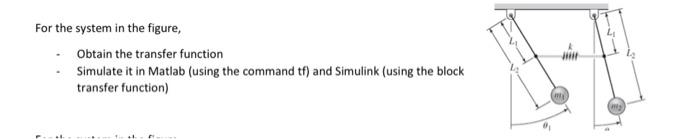 For the system in the figure, Obtain the transfer | Chegg.com