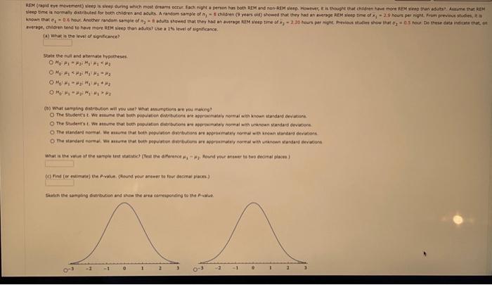 Solved (a) What in the level of serificance? State the null | Chegg.com