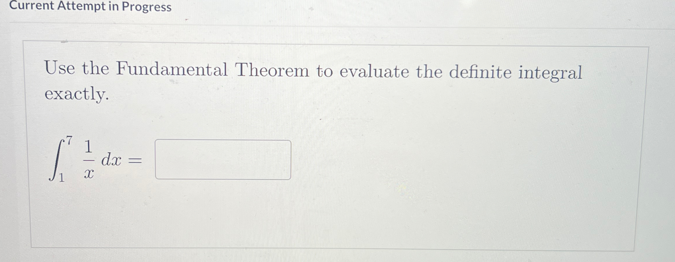 Solved Current Attempt in ProgressUse the Fundamental | Chegg.com