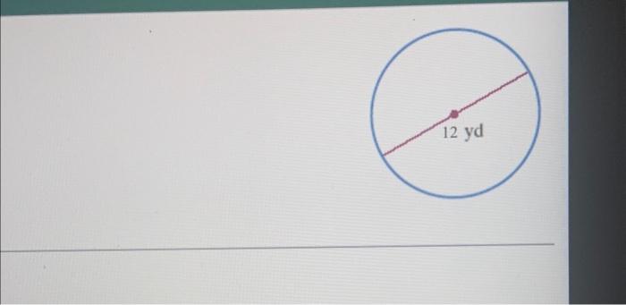Solved Find the circumference of the circle. Leave your | Chegg.com