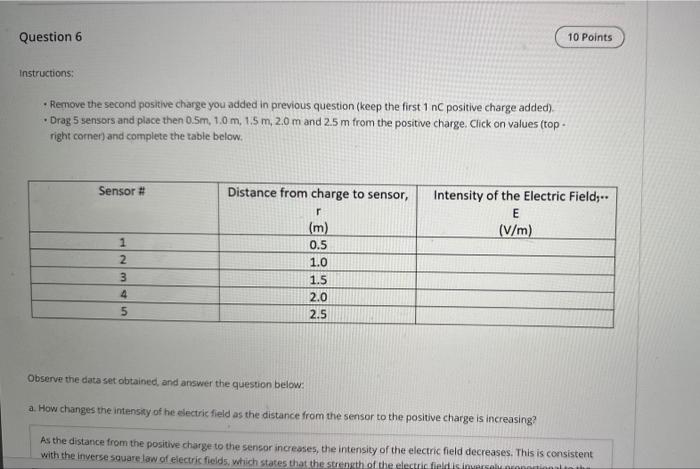 Solved Instructions - Using Microsoft Excel or Vernier | Chegg.com