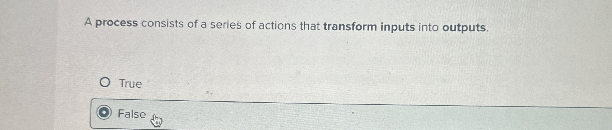 Solved A process consists of a series of actions that | Chegg.com