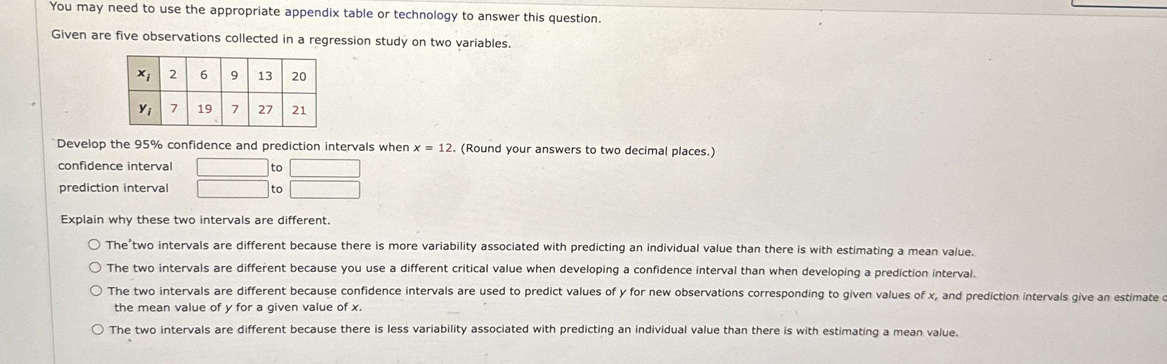Solved by an EXPERT You may need to use the appropriate appendix table or | Chegg.com