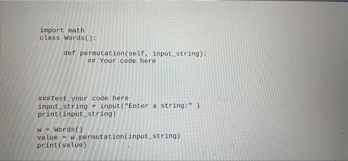 Solved Part Two (Coding, 10 points): Python A string is said | Chegg.com