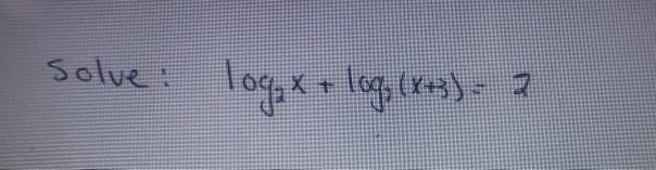 Solved Solve : loglog, (vas) - 2 | Chegg.com