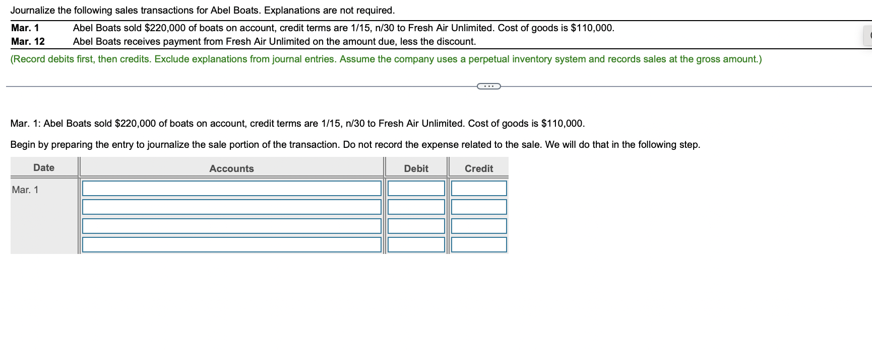 Solved Week 3: Journalize the following sales transactions | Chegg.com