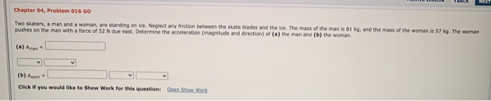 Solved PRINTER VERSION 4 BACK NEXT Chapter 04, Problem 007 | Chegg.com