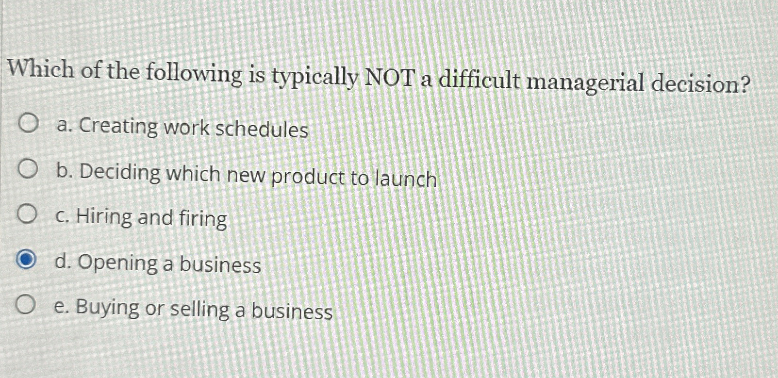 Solved Which of the following is typically NOT a difficult | Chegg.com