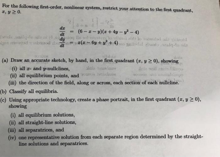 Solved Differential equations! I need to know how to do this | Chegg.com