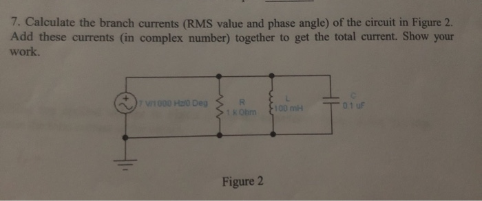 Solved Procedures: 1. For the circuit in Figure 1, calculate | Chegg.com
