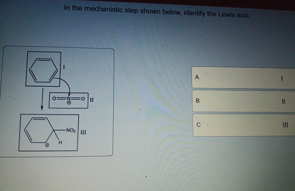 Solved In the mechanistic step shown below, identify the | Chegg.com