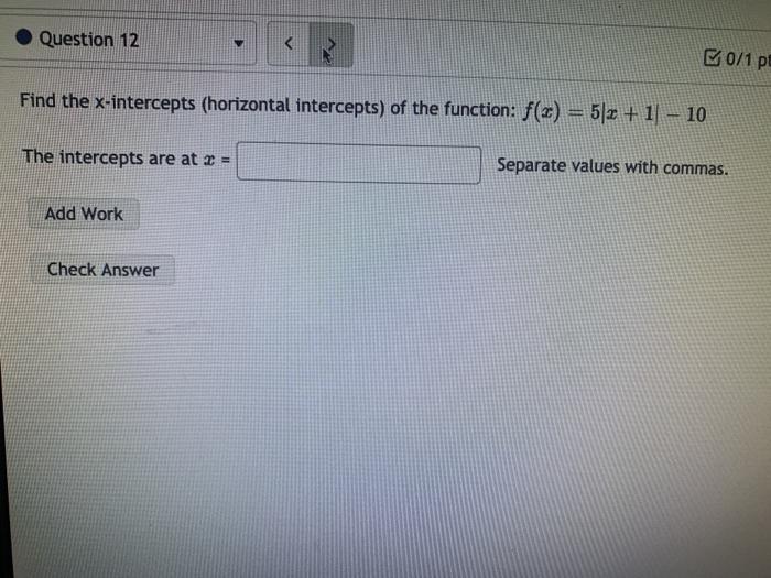 Solved Question 12