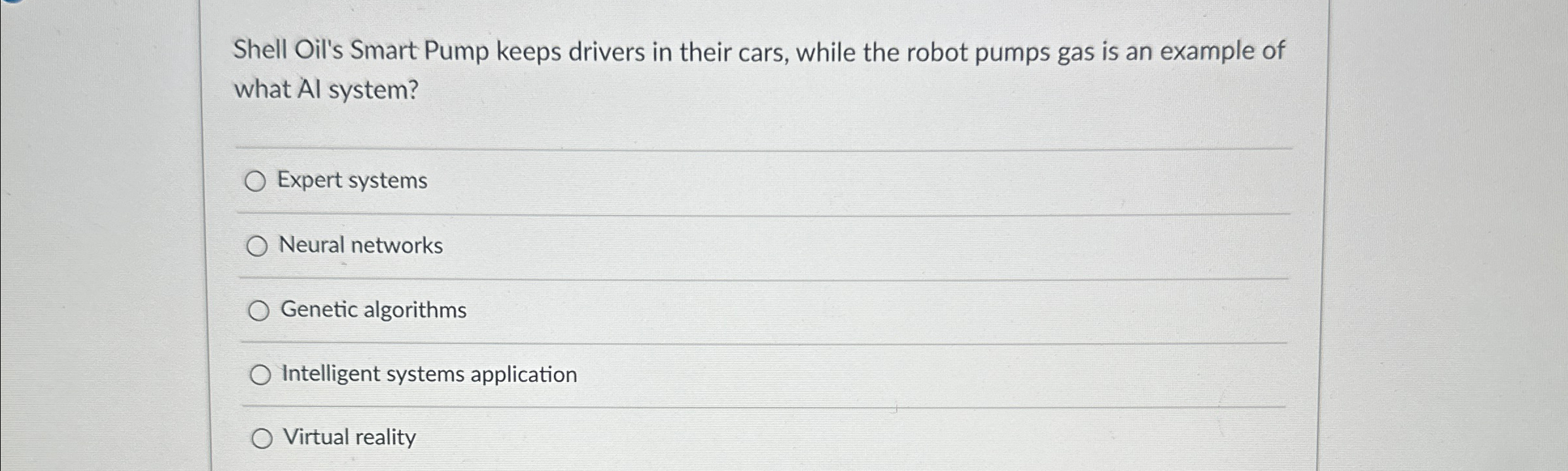 Solved Shell Oil's Smart Pump keeps drivers in their cars, | Chegg.com