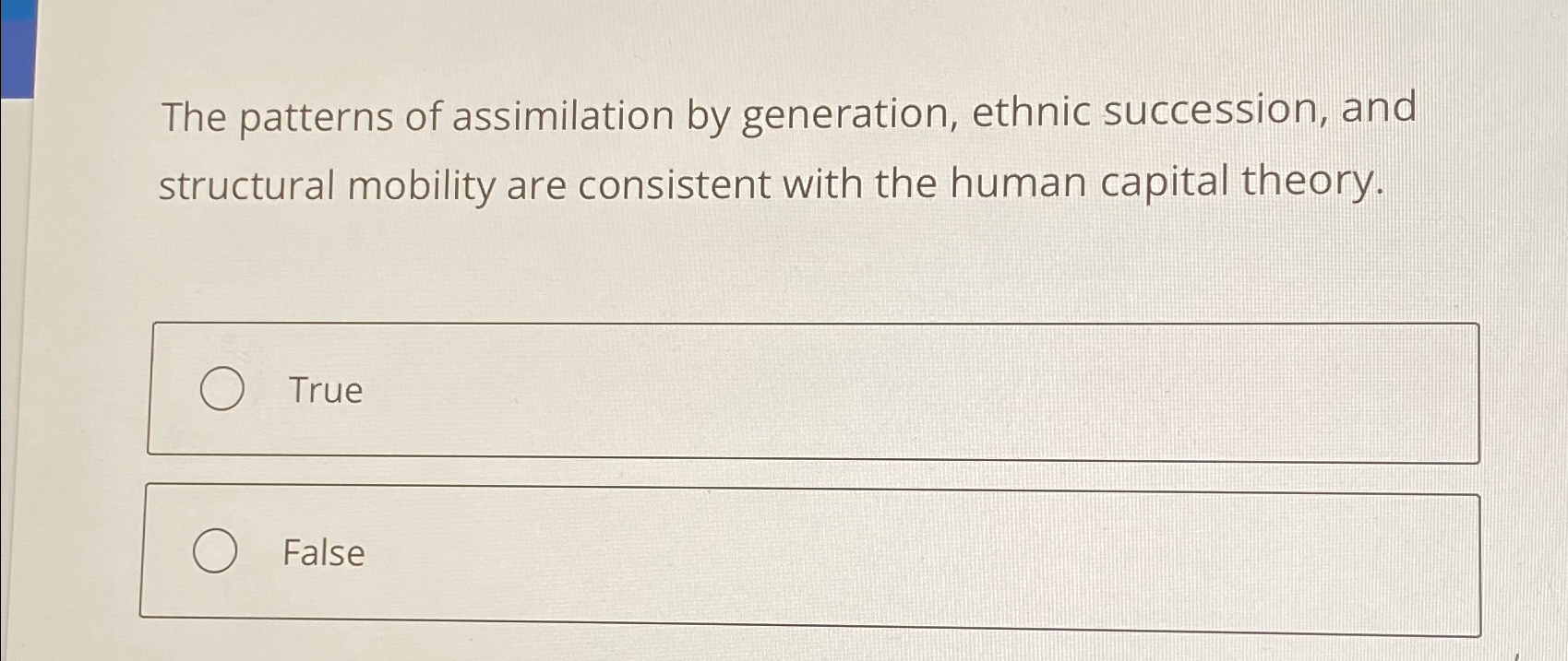 Solved The patterns of assimilation by generation, ethnic | Chegg.com