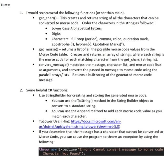 Solved Morse Code Generator Morse Code, created by Samuel | Chegg.com