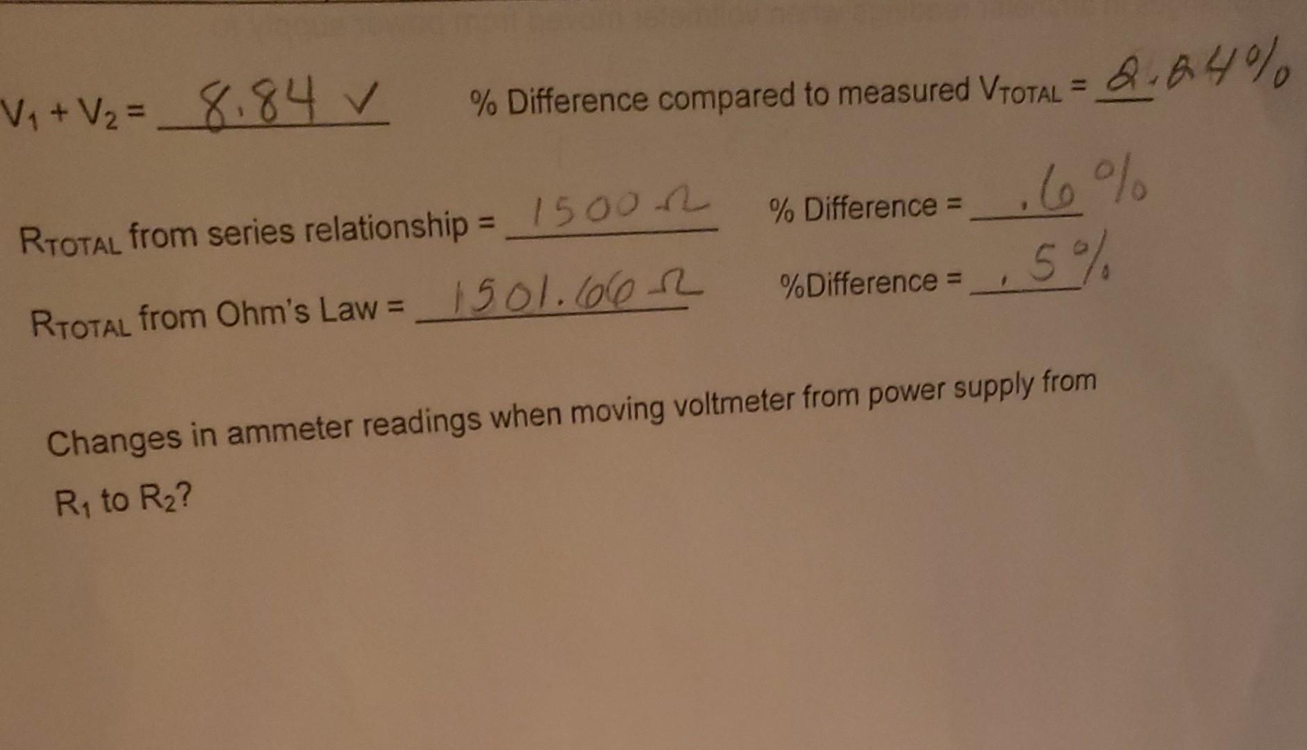 how do I find the R total from parallel relationship | Chegg.com