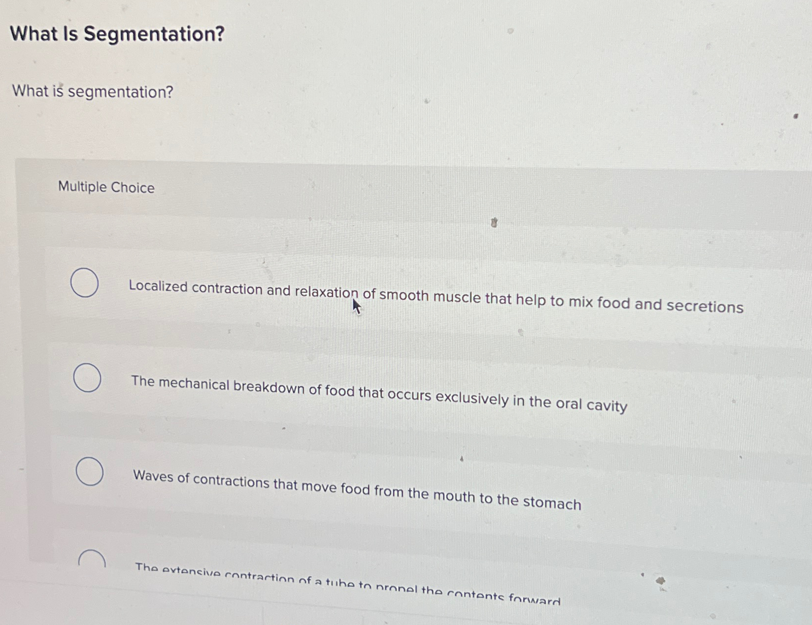 Solved What Is Segmentation?What is segmentation?Multiple | Chegg.com