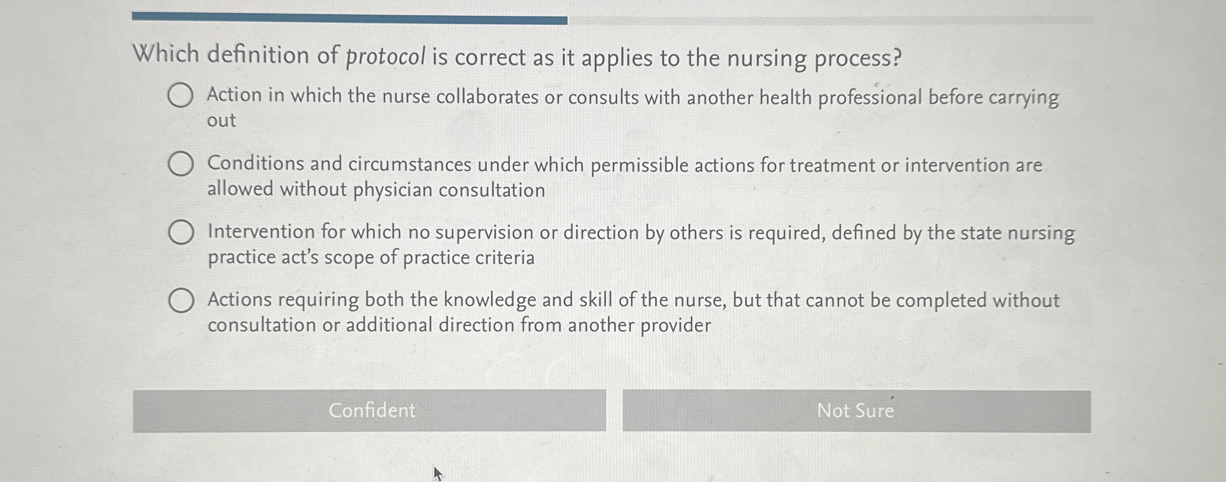 Solved Which definition of protocol is correct as it applies | Chegg.com