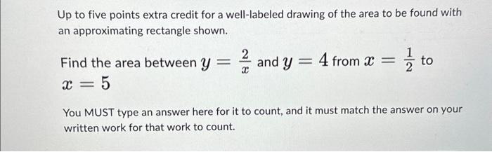 Solved Up to five points extra credit for a well-labeled | Chegg.com