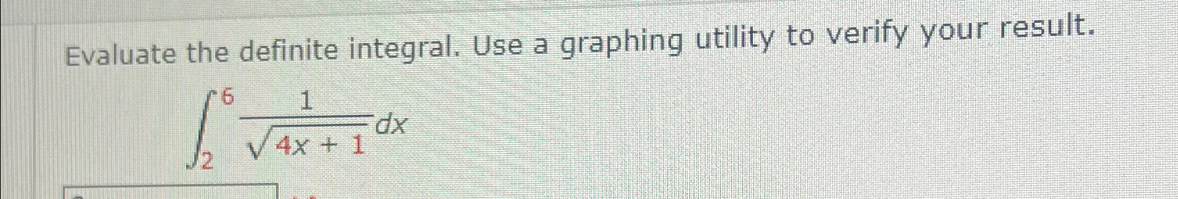 Solved Evaluate the definite integral. Use a graphing | Chegg.com