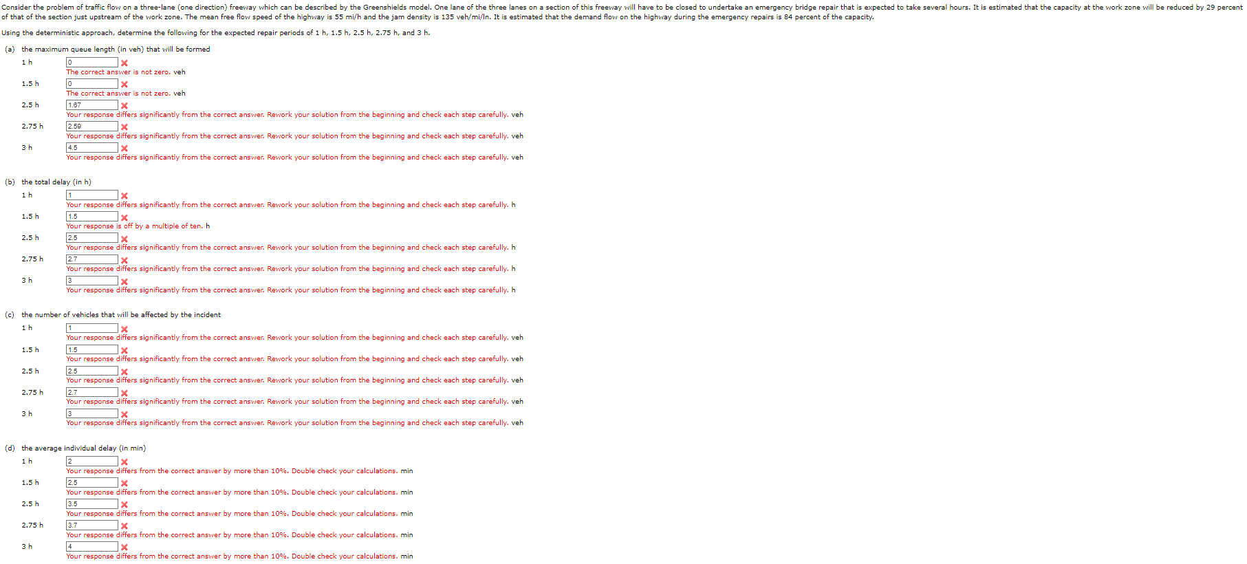 Solved Using the deterministic approach, determine the | Chegg.com