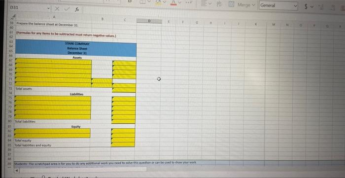 Solved excel ch3 quizstark company has the following | Chegg.com