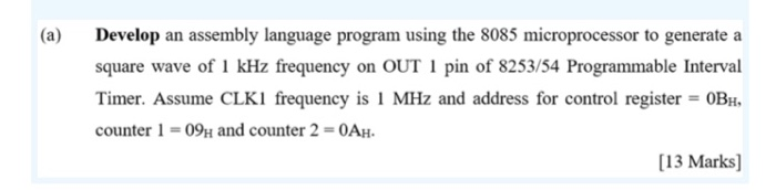 Solved (b) Explain the block diagram of the 8255 | Chegg.com