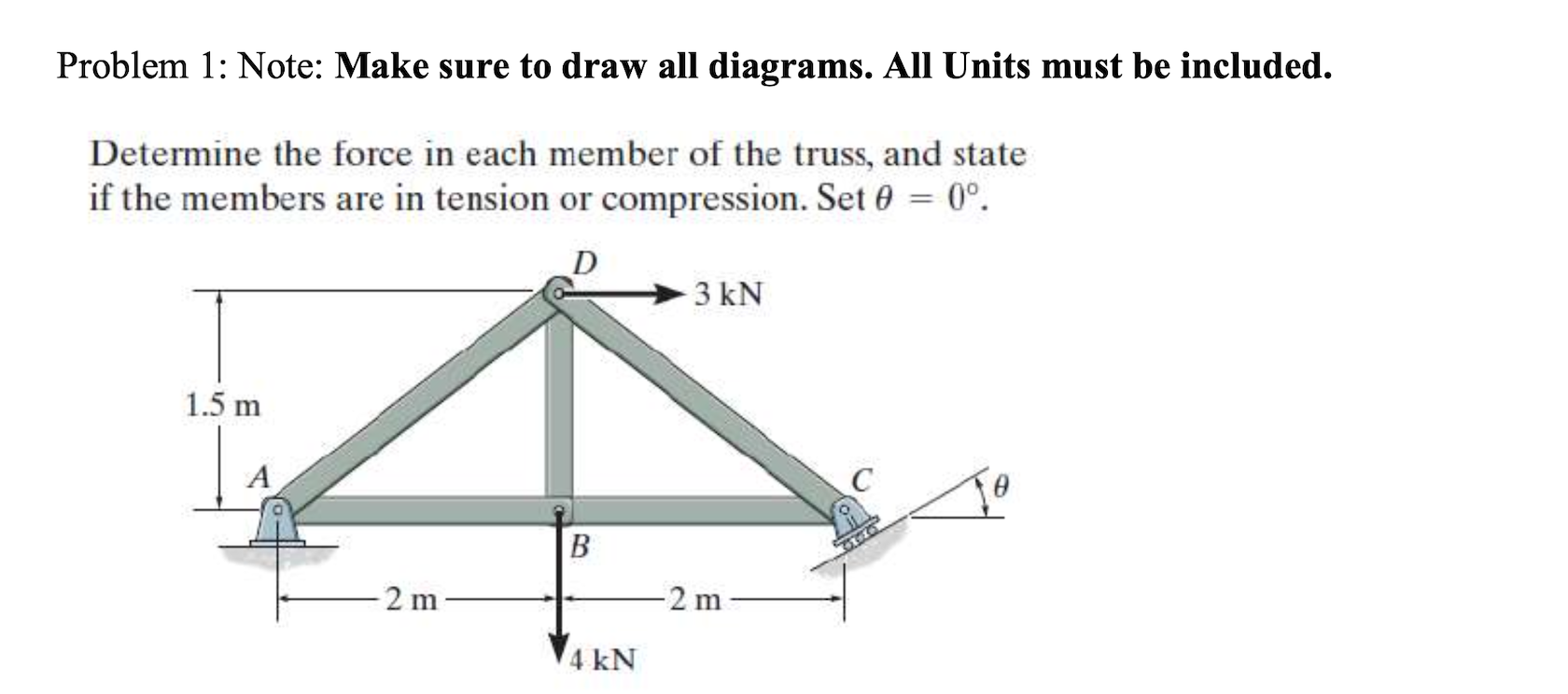 Solved Problem 1: Note: Make sure to draw all diagrams. All | Chegg.com