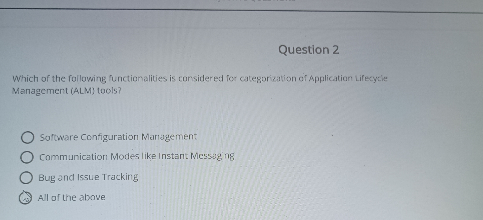 Solved Question 2Which of the following functionalities is | Chegg.com