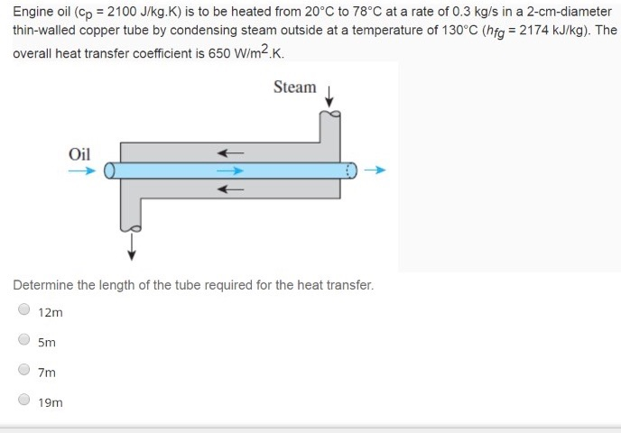 Solved A counter-flow heat exchanger is stated to have an | Chegg.com
