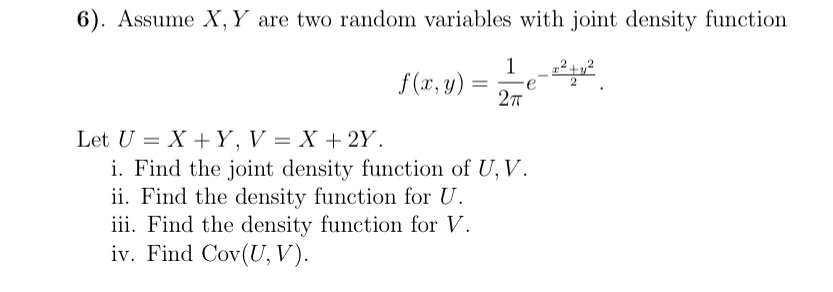 Solved . Assume x,Y are two random variables with joint | Chegg.com Solved . Assume x,Y are two random variables with joint | Chegg.com
