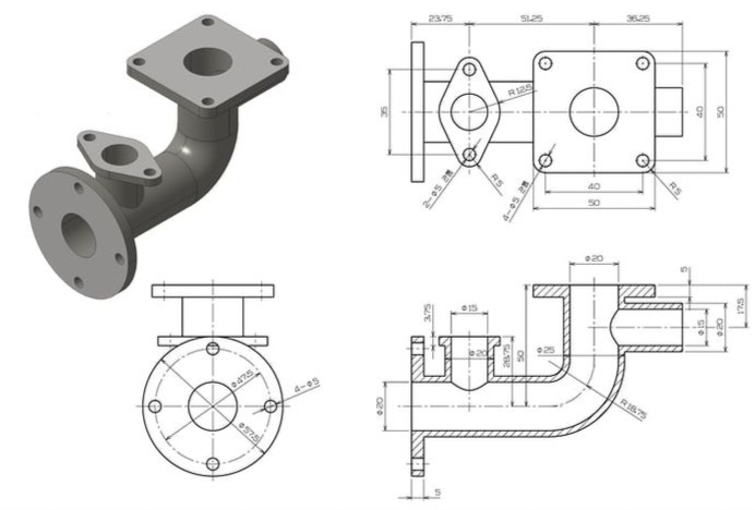 Solved Can someone create this part using SOLID EDGE | Chegg.com