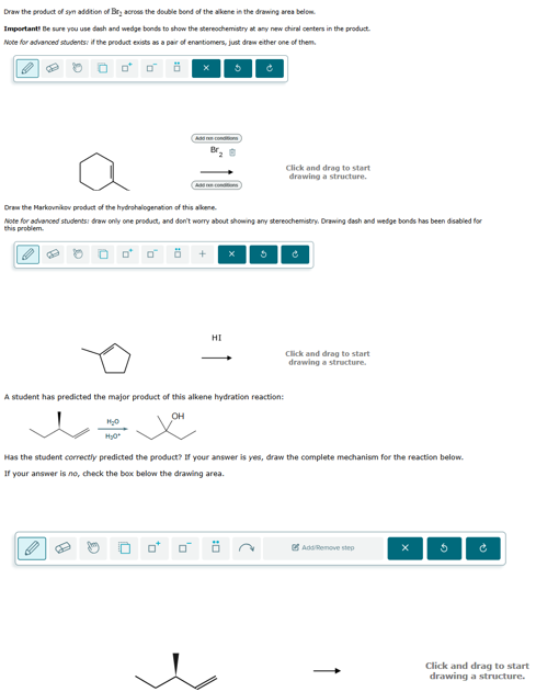 Draw the product of sym addition of | Chegg.com