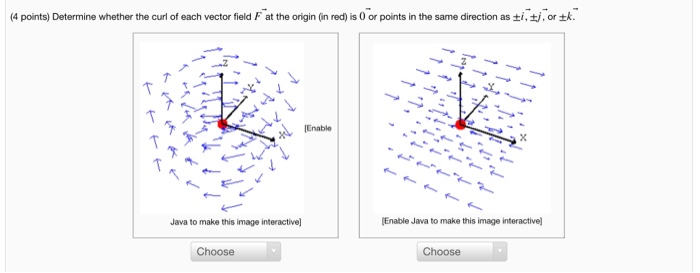 Solved (4 points) Determine whether the curl of each vector | Chegg.com