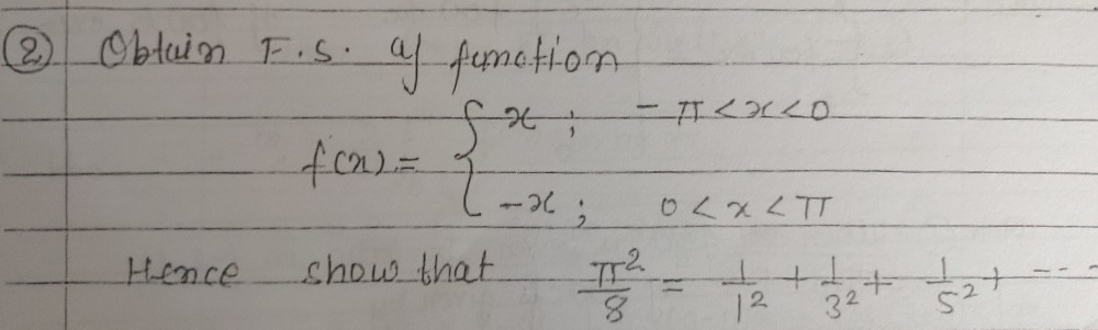Solved @ Obtuin Fis: af function fai f(2)=