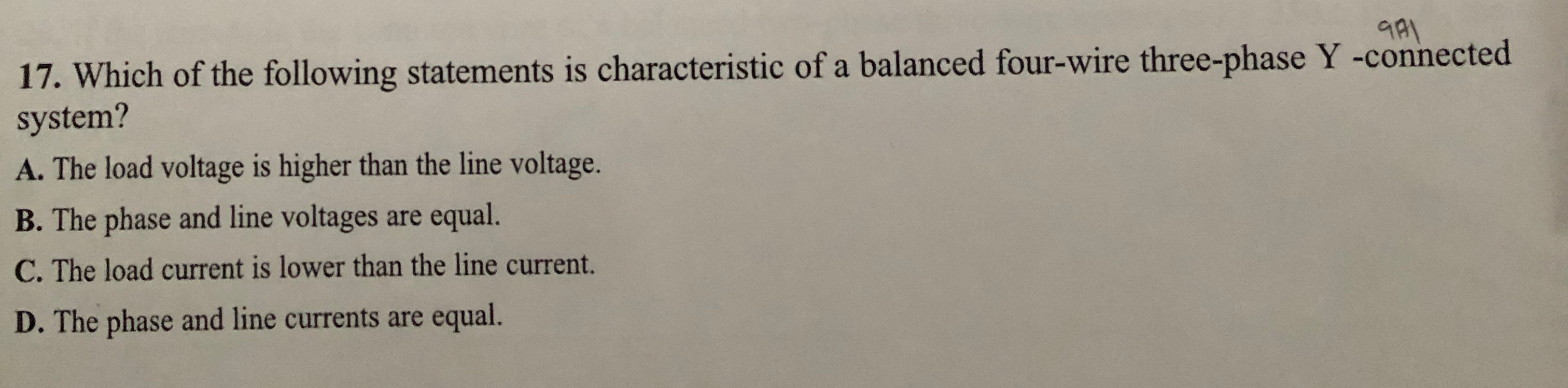 Solved Which of the following statements is characteristic | Chegg.com
