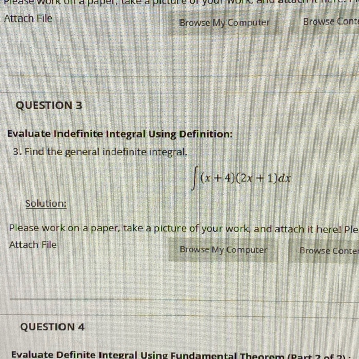 Solved Attach File Browse My Computer Browse Conte QUESTION | Chegg.com