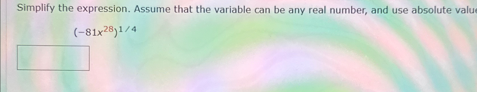 Solved Simplify the expression. Assume that the variable can | Chegg.com