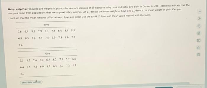 Solved ALSO*** -Compute the t-statistic. Round to four | Chegg.com