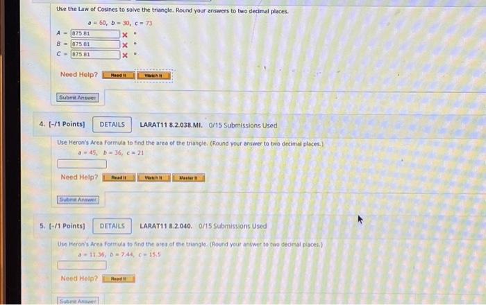 Solved please help me on these 3 thank you! | Chegg.com