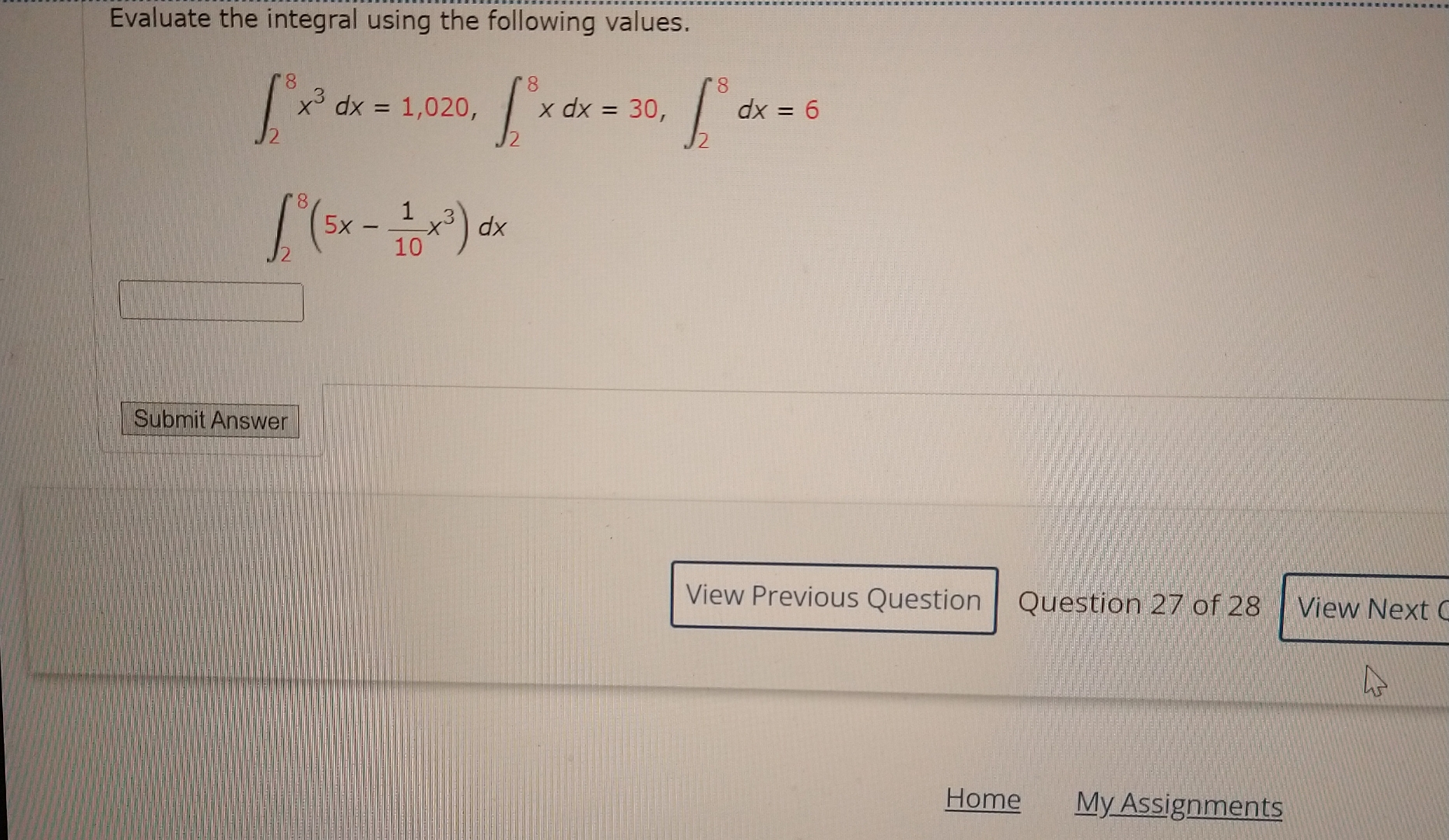 Solved Evaluate the integral using the following | Chegg.com
