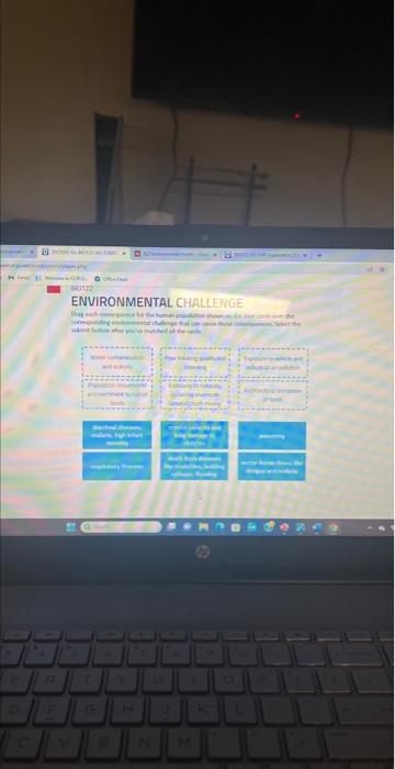 ENVIRONMENTAL CHALLENGE ENVIRONMENTAL CHALLENGE Drag | Chegg.com