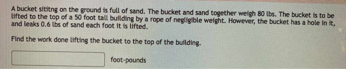 Solved How much work is done lifting a 20 pound object from | Chegg.com