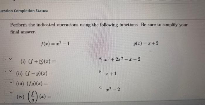 Solved uestion Completion Status: Perform the indicated | Chegg.com Solved uestion Completion Status: Perform the indicated | Chegg.com
